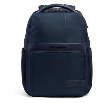 Piquadro Erweiterbarer Laptop-Rucksack 15.6 - - Bags - Herren - Blau - ONE SIZE