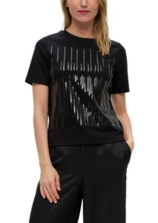 s.Oliver T-Shirt mit Pailletten