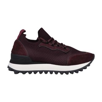 Eleventy Wildleder & Stretch Sneaker - - Shoes - Damen - Lila - 38 EU