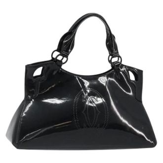 Cartier Sac &agrave; main vintage doccasion - Femme - Pre-owned - Noir - Taille: ONE Size