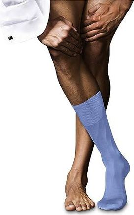 Falke No. 9 M SO coton unies 1 paire, Chaussettes Homme, Bleu (Arcticblue 6367), 45-46