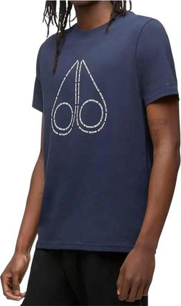 Moose Knuckles Homme, Tops, Bleu, Taille: L T-shirt