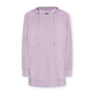 Elena Miro Kapuzenpullover aus Modalmischgewebe - - Sweatshirts & Hoodies - Damen - Lila - M