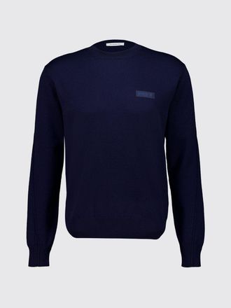 Givenchy Pull &agrave; col rond en pure laine avec logo ton sur ton