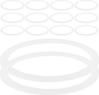 BESPORTBLE 20 St&uuml;ck Silikondichtungsringe f&uuml;r Gl&auml;ser mit Weiter &Ouml;ffnung Flexible Lebensmittelechte Silikonringe Auslaufsichere Ersatz Dichtungen f&uuml;r Einmachgl&auml;se