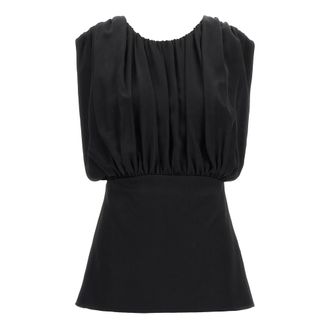 Jil Sander 69 Top - - Tops - Damen - Schwarzk - S