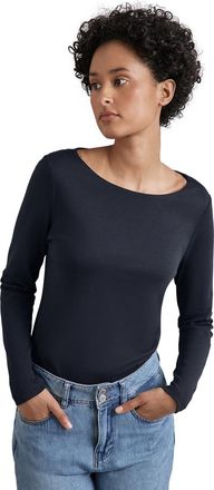 Street One Damen Shirt mit U-Boot-Ausschnitt