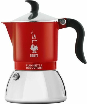 Bialetti La Fiammetta Kaffeemaschine rot 4 Tassen