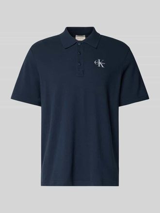 Calvin Klein Jeans Easy Fit Poloshirt mit Polokragen