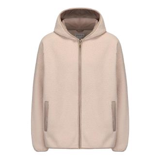 SoulCal&Co SoulCal - Fleecejacke f&uuml;r Damen, mit Kapuze, leger (Beige)