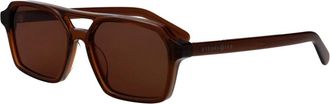 Maison Margiela unisex, Accessoires, Brun, Taille: 56 MM Lunettes 7