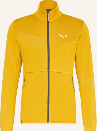 Salewa Midlayer-Jacke Puez Cammino gelb