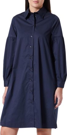 Seidensticker 133442 Damen Kleid, Dunkelblau 42