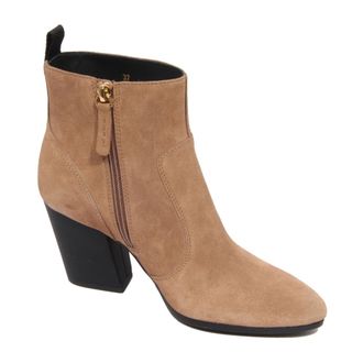 Hogan Wildleder-Stiefeletten mit Rei&szlig;verschluss - - Shoes - Damen - Beige - 37 EU