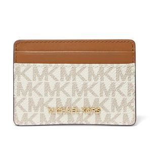 Michael Kors unisex, Accessoires, Beige, Taille: ONE Size Jet Set Card Holder