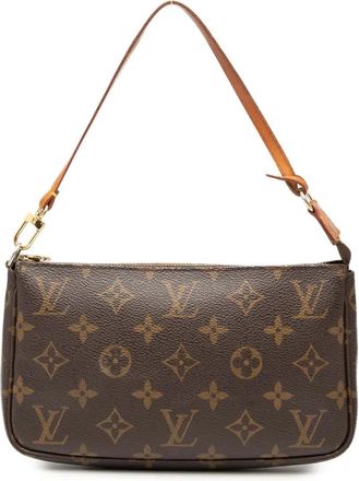 Louis Vuitton sac porté épaule Monogram Pochette Accessoires (2003) - Marron