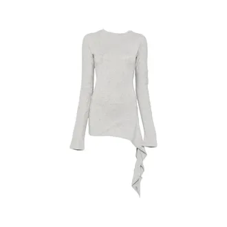 Low Classic Draped Long-sleeve T-shirt