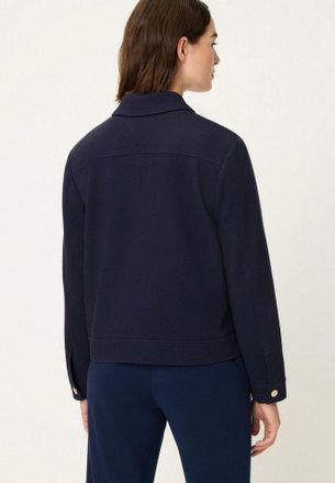 Olsen Kurzjacke mit Hemdkragen und Knopfleiste