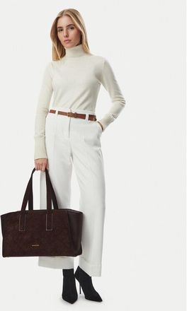 Michael Kors Handtasche Hudson 33F6GHDT3X Dunkelbraun