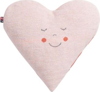 David Fussenegger Kissen gefüllt Juwel Herz 32 x 32 cm Altrosa