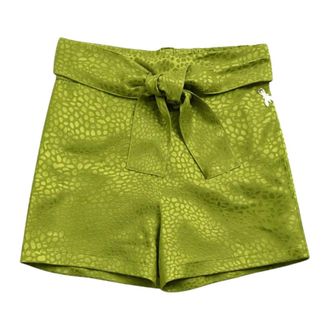Patrizia Pepe Damen, Shorts, Gr&uuml;n, MGr&ouml;&szlig;e