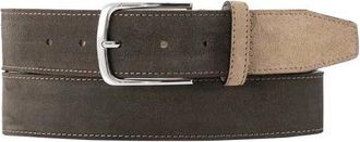 Lindenmann Herren G&uuml;rtel braun Nubuk