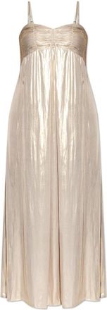 Zadig&Voltaire Femme, Robes, Jaune, Taille: 40 FR Rippie Satin Dress