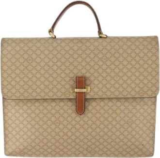 Celine Sac bandouli&egrave;re en plastique doccasion - Femme - Pre-owned - Beige - Taille: ONE Size