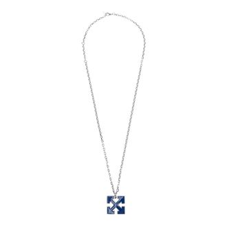 Off-white Emaille Pfeil Halskette - - Accessories - Herren - Blau - ONE SIZE