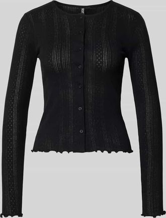 Pieces Slim Fit Cardigan aus Baumwoll-Viskose-Mix Modell MARIE