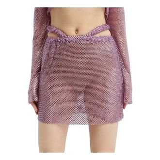 Santa Brands Minirock Unterw&auml;sche-Imitation - - Skirts - Damen - Rosa - M/L