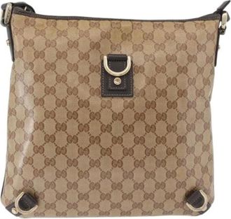 Gucci Pre-owned Sac bandouli&egrave;re en cuir - Femme - Pre-owned - Beige - Taille: ONE Size