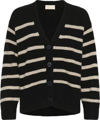 Soaked In Luxury Femme, Pulls, Noir, Taille: 40 FR Sina Cardigan Col V