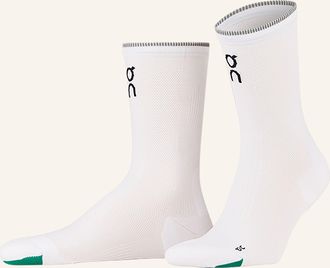 On Laufsocken Elite Run weiss