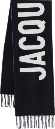 Jacquemus Logo-embellishment Fringed Scarf