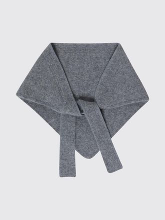 Jacquemus &Eacute;charpe triangulaire en m&eacute;lange de laine dalpaga avec logo brod&eacute;