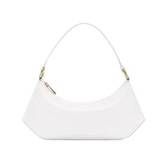 Generic Sac &agrave; bandouli&egrave;re pour femme en cuir souple marron, petit sac &agrave; main l&eacute;ger sous les bras, pochette Hobo avec fermeture &eacute;clair, pour femme, universit&eacute;,