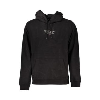 Tommy Hilfiger Eleganter Kapuzenpullover mit ikonischem Print - - Sweatshirts & Hoodies - Herren - Schwarzk - XL