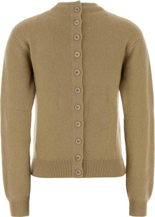 Christophe Lemaire Buttoned Sweater - Green