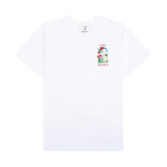 Casablanca LA Days T-Shirt - - Tops - Herren - Wei&szlig; - 2XL