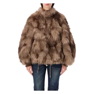 S.W.O.R.D 6.6.44 S.w.o.r.d 6.6.44 - Bomber Eco Martora - Femme - Vestes - Brun - Taille: 38 FR