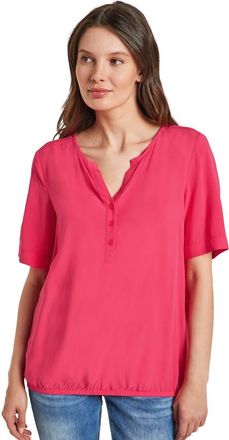 Cecil Damen B343930 Shirtbluse, Strawberry Red, XS EU