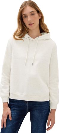 Cecil Sweatshirt mit Kapuze Oat Milk beige Melange XXL