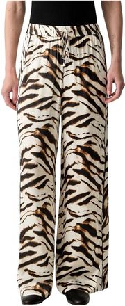 Ganni Femme, Pantalons, Multicolore, Taille: 36 FR Pantalon large