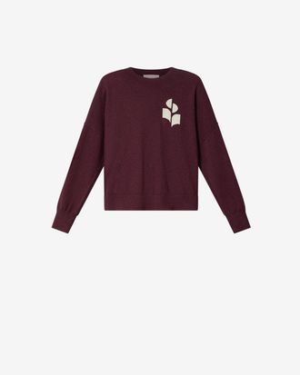 Isabel Marant Pull Marisans - Femme - Bordeaux - Taille34 - Marant &Eacute;toile