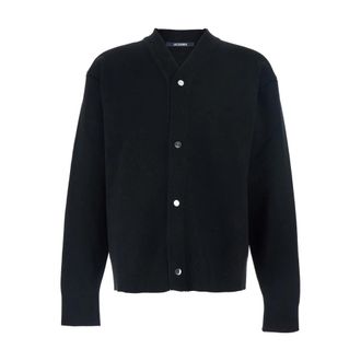Jacquemus Doppio Cardigan - - Knitwear - Herren - Schwarzk - L