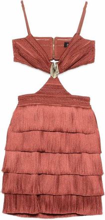 PatBo Robe Courte - Marron