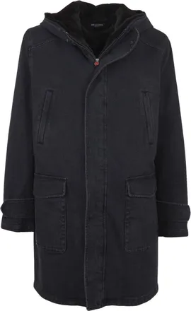 Kiton Herren, M&auml;ntel, Schwarzk, XLGr&ouml;&szlig;e