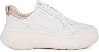 Geox Femme D Nebula 2.0 X B Basket, Blanc, 35 EU