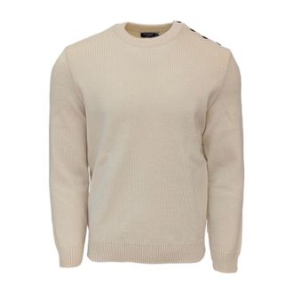 Saint James Cancale Gerippter Matrosenpullover - - Knitwear - Herren - Wei&szlig; - XL